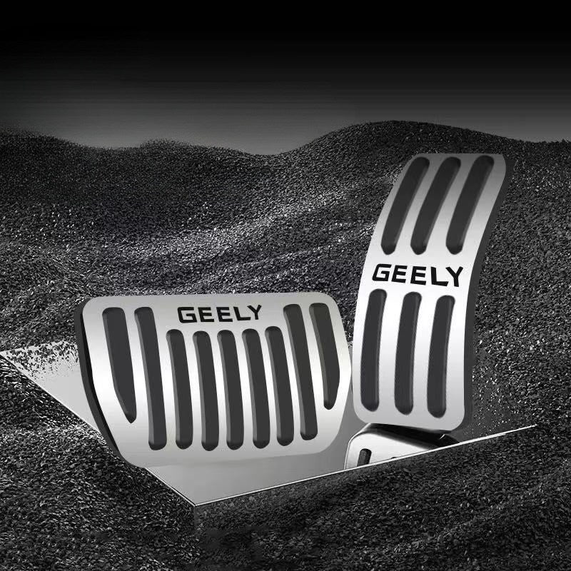 Brushed Aluminum Performance Pedals for Geely EX5 – Geelyevs